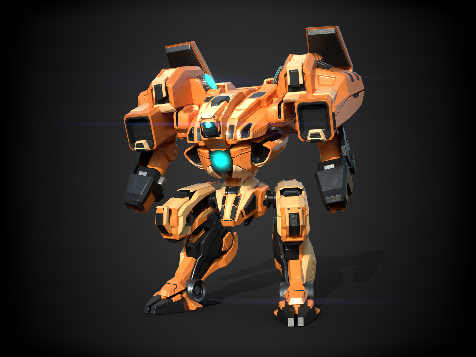 ArtStation - MECHA ROBOT_ NFT PROJECT