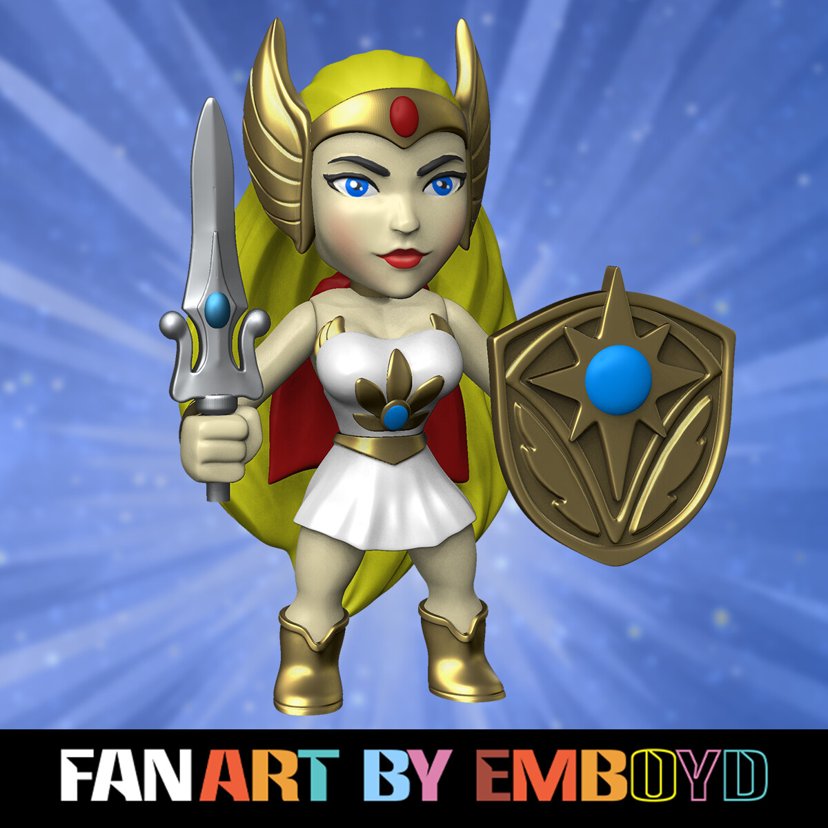 ArtStation - She-Ra Eternia Minis Style