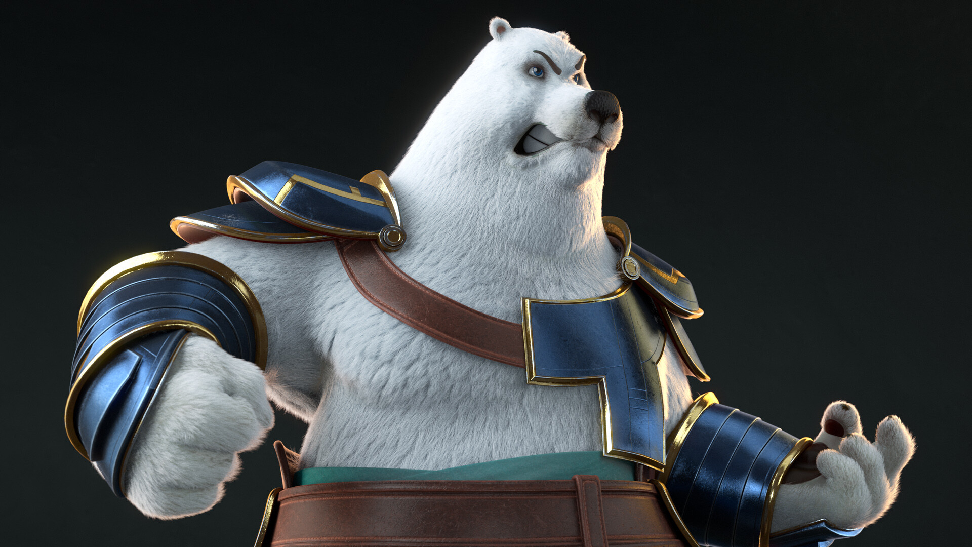 ArtStation - Polar Bear - Snowland