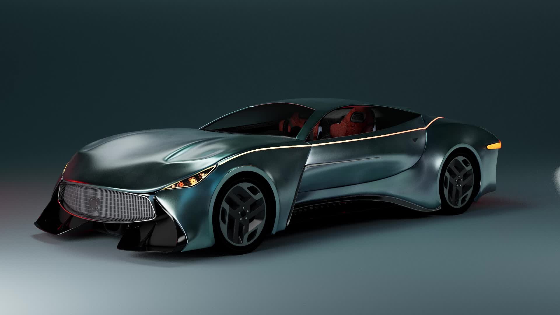 ArtStation - Chromatic Car Design