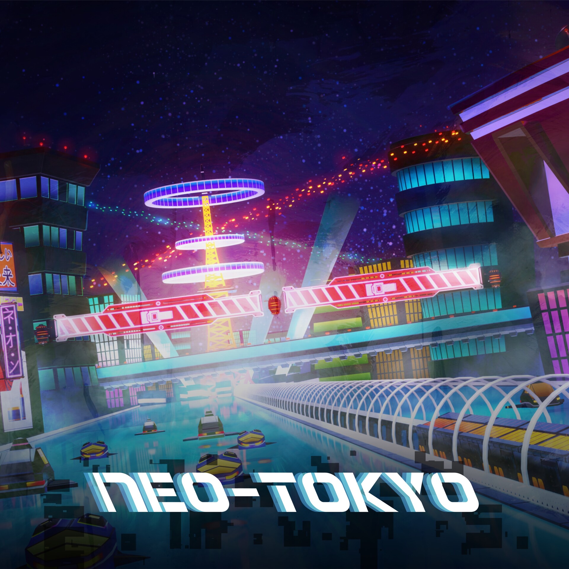 ArtStation - Neo-Tokyo City