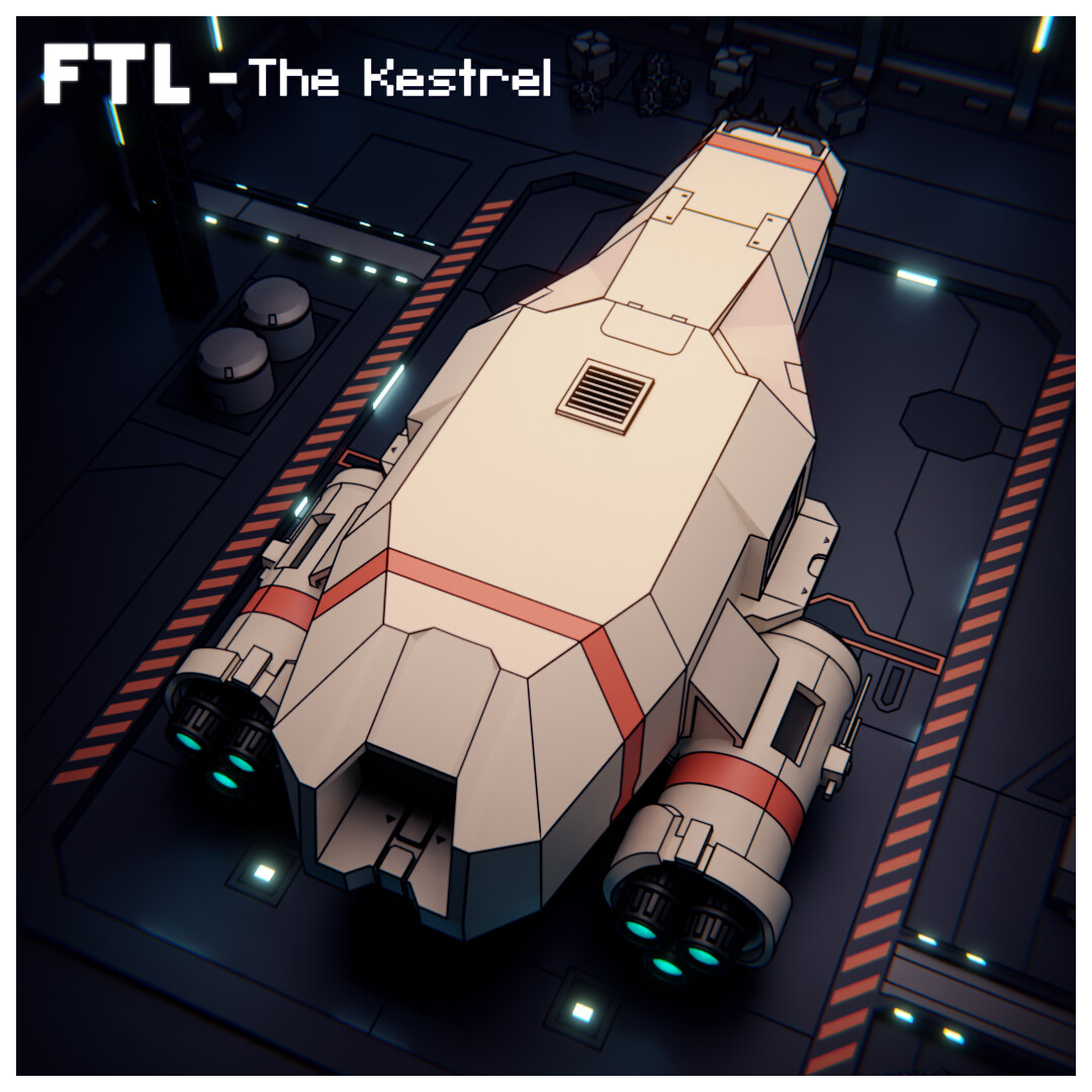 ArtStation - Kestrel 3D - "Faster Than Light"