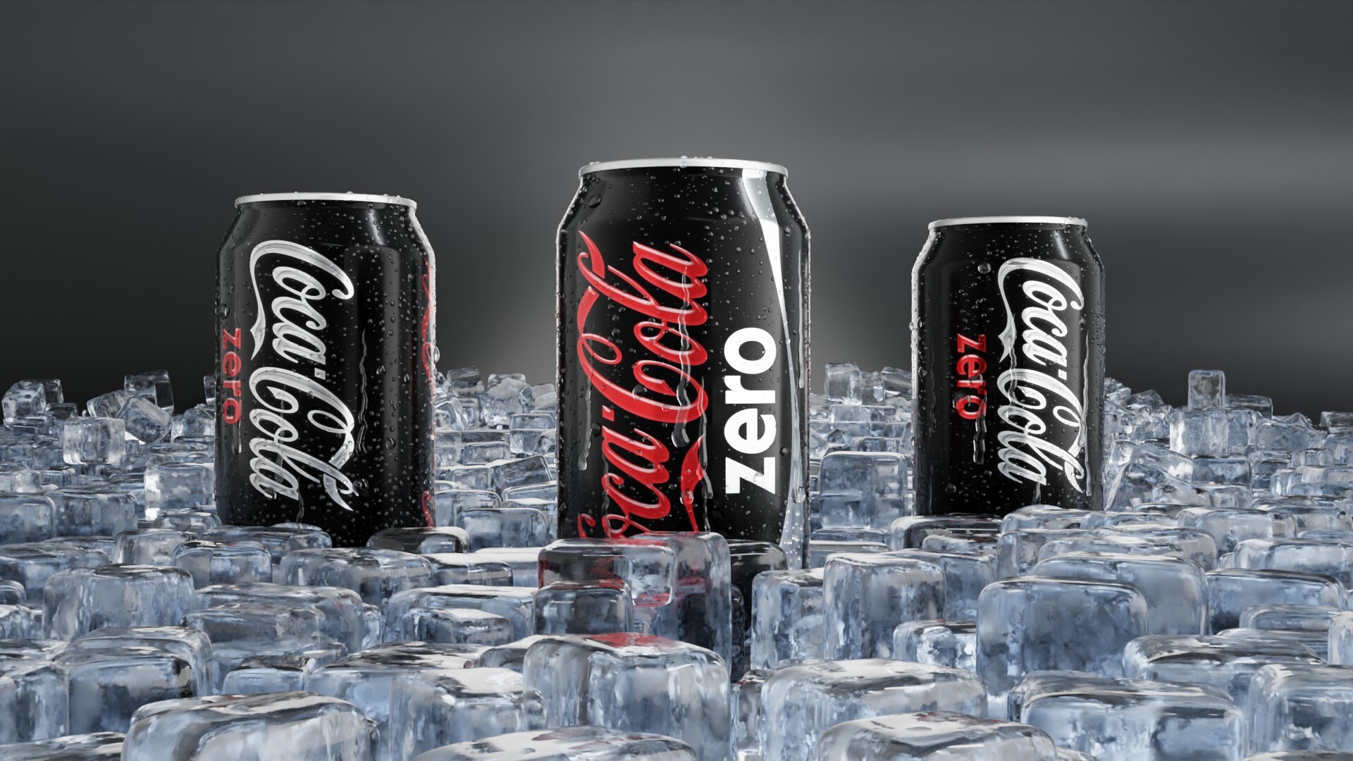 ArtStation - Coke Zero 3D Product Animation