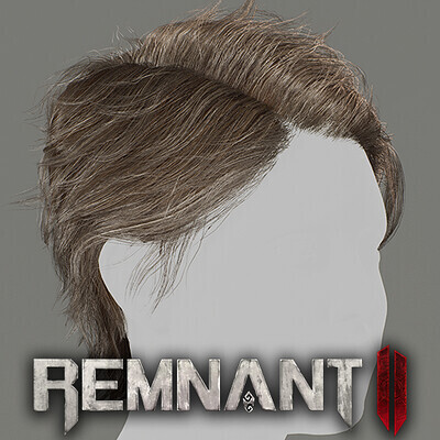 ArtStation - Female Hair 3 - Remnant II