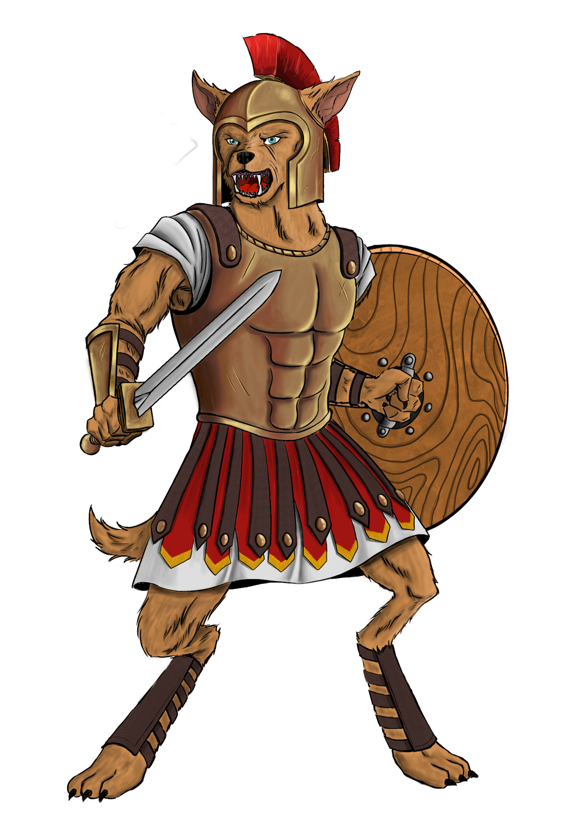 ArtStation - Jackal Warrior