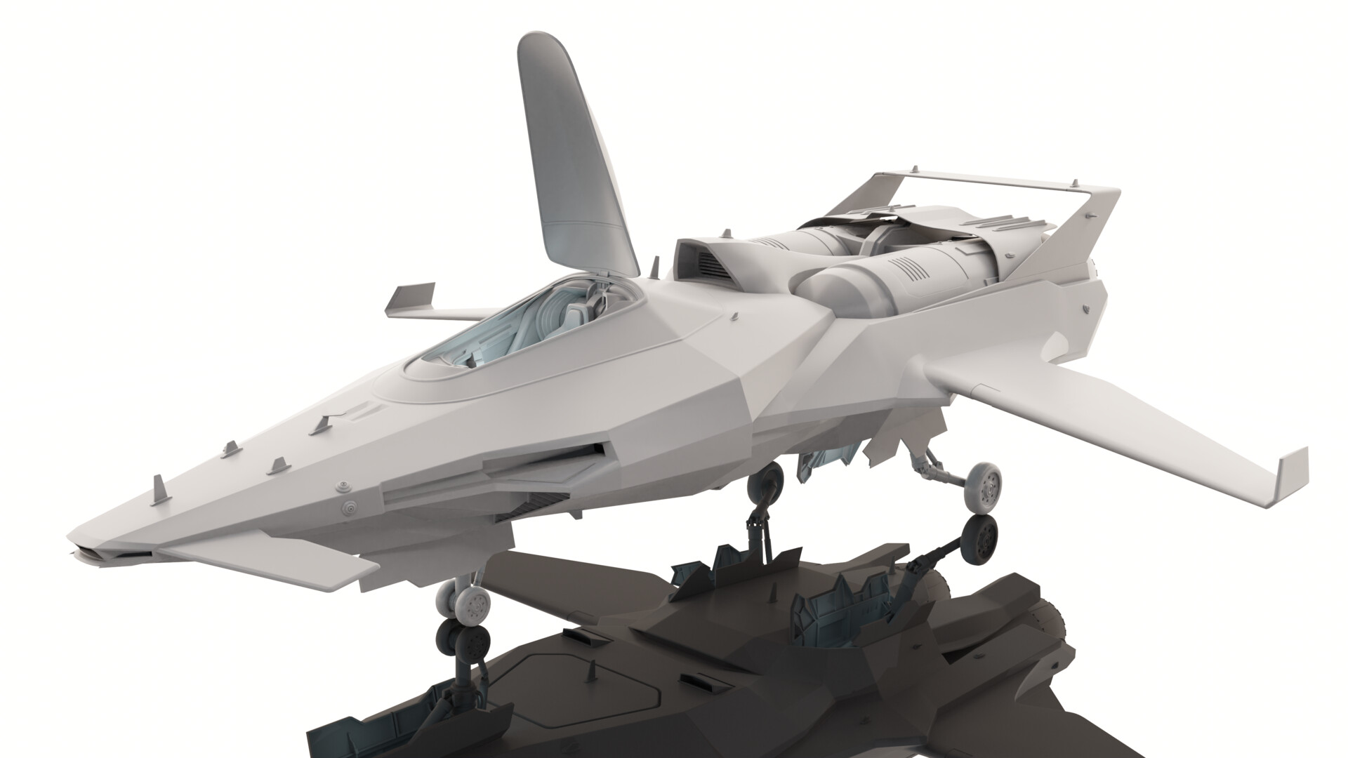 ArtStation - Origin M50 Interceptor from Star Citizen [WIP]