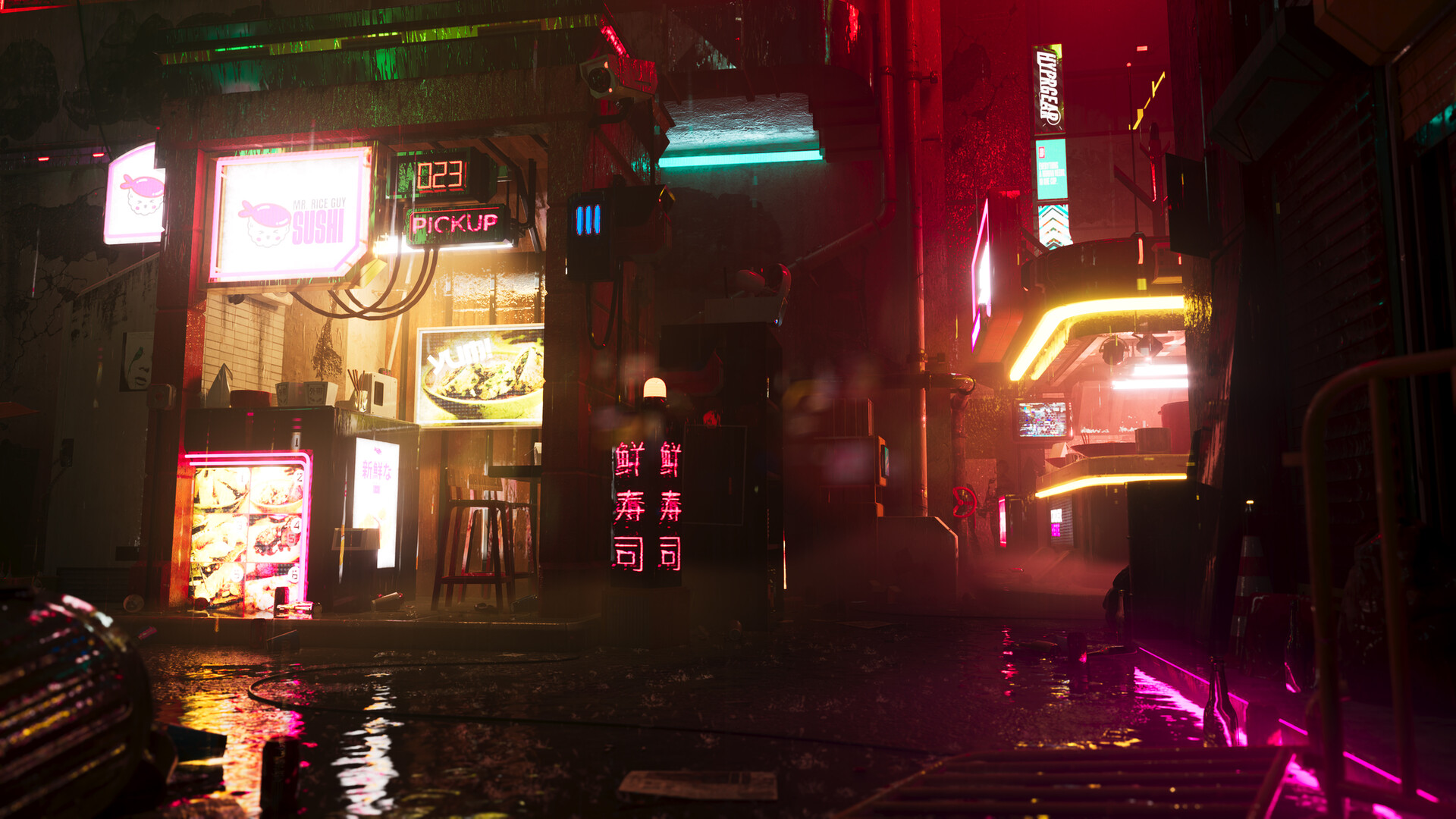 ArtStation - CyberPunk Streets