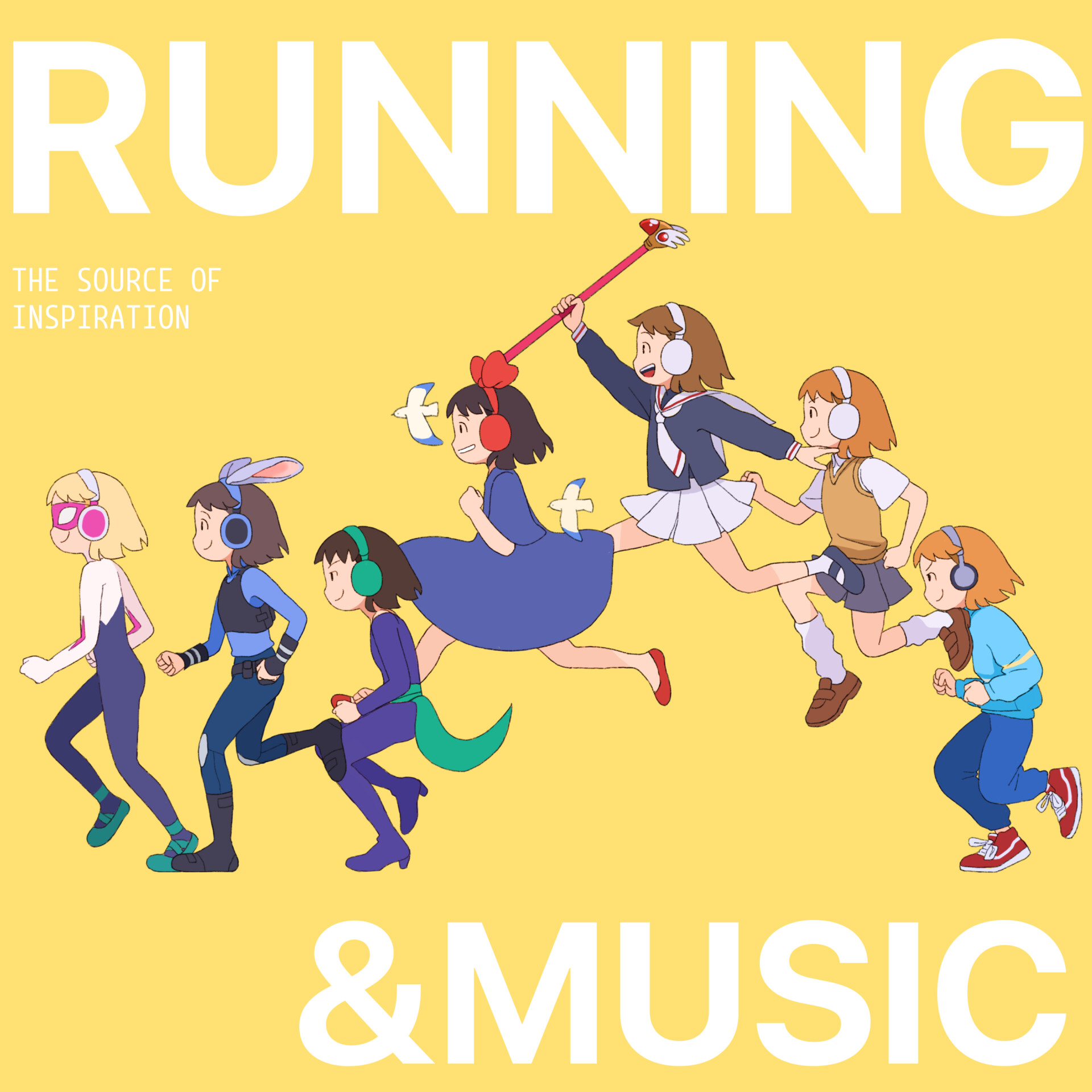 ArtStation - Running&Music——The Source Of Inspiration