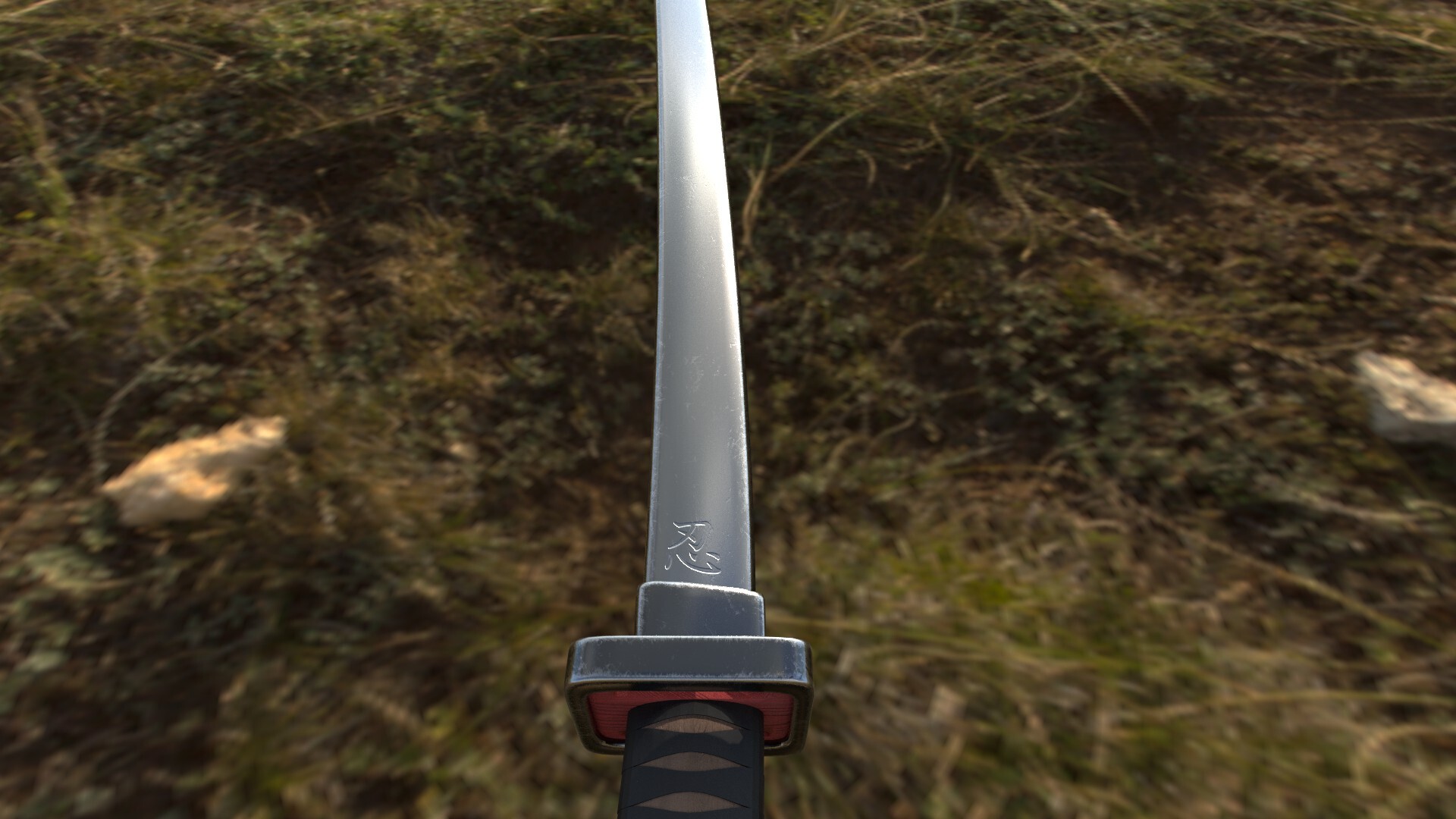 ArtStation - Joe Musashi's katana "Oborozuki"