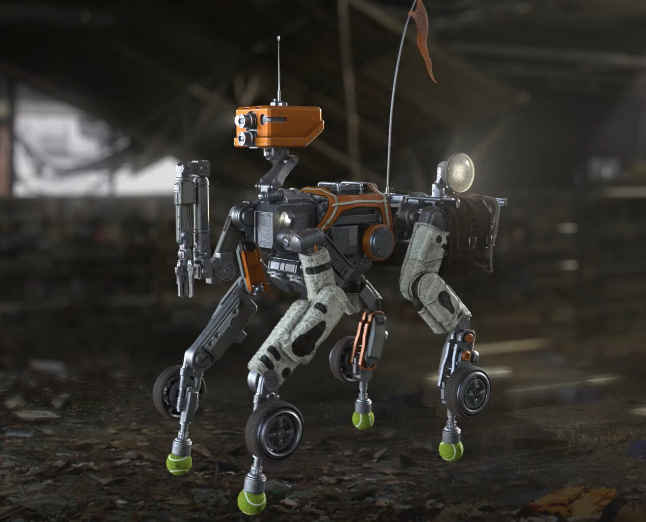 ArtStation - Dewey Look Dev for "Finch"