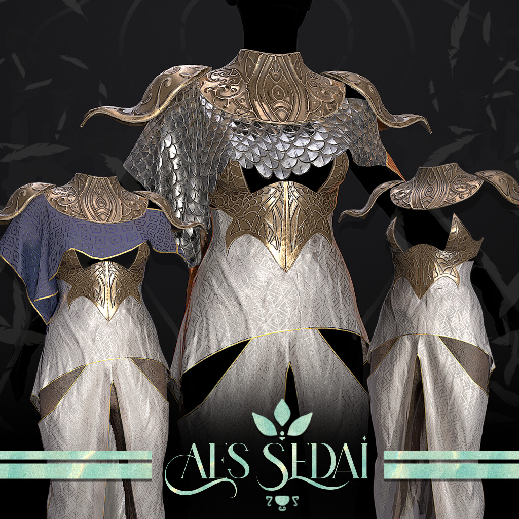ArtStation - The Armor of the Aes Sedai
