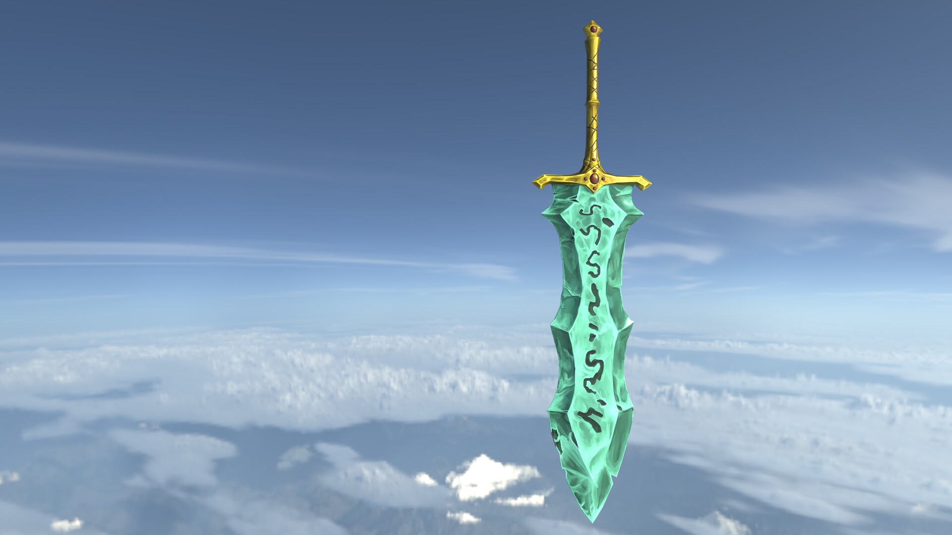 ArtStation - fantasy sword