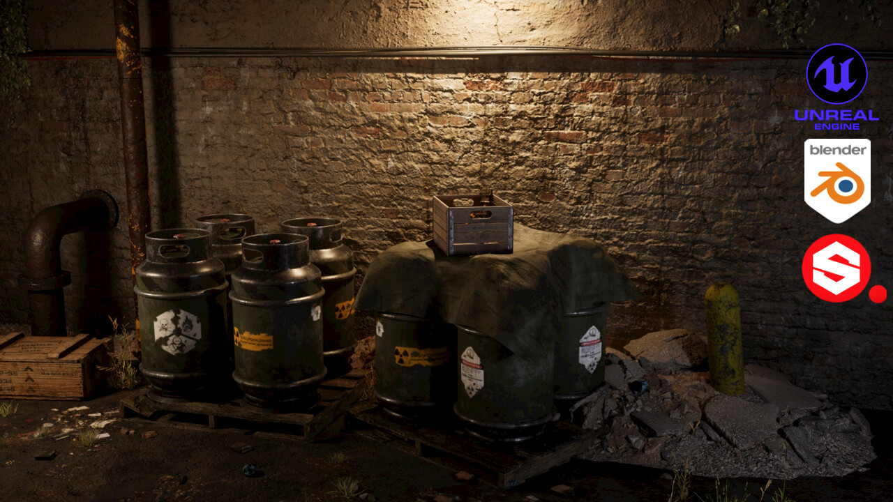 ArtStation - Unreal Engine Game Scene