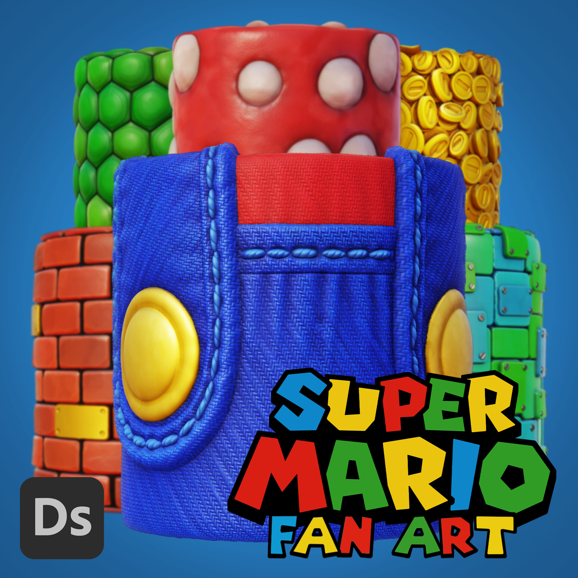 ArtStation - SuperMario - Substance Designer