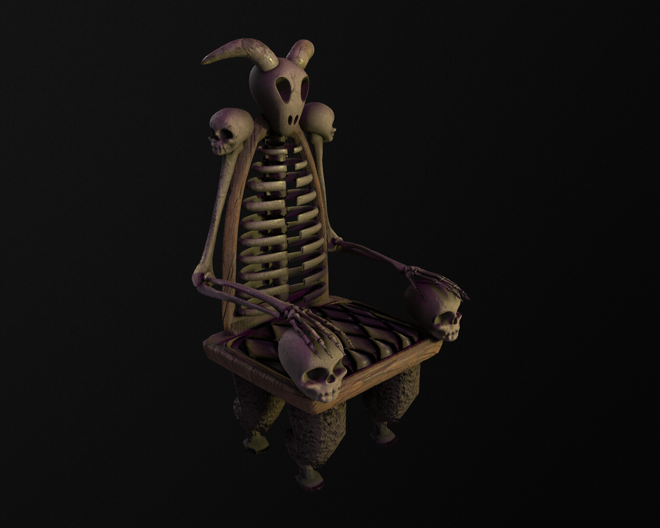 ArtStation - Satanic Chair