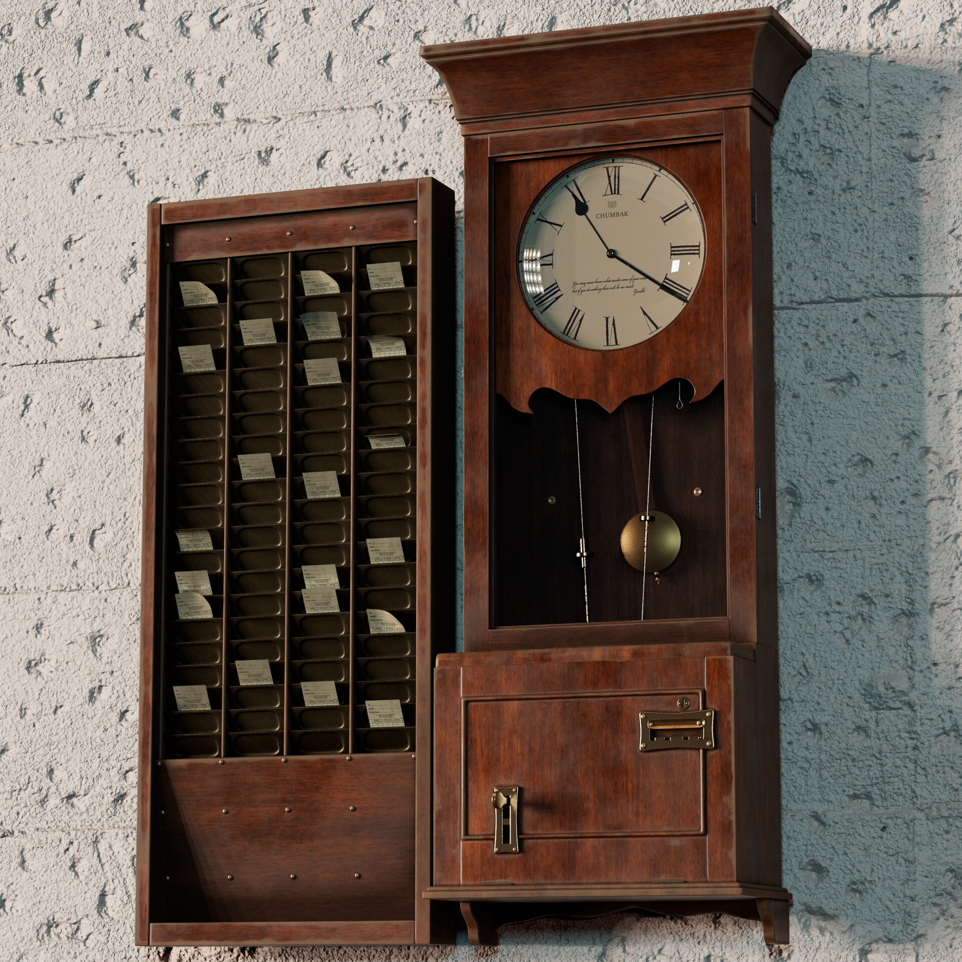 ArtStation - Call of Duty WWII - Punch clock