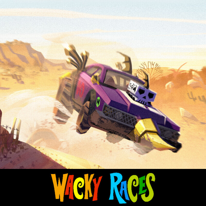 ArtStation - Wacky races redesign