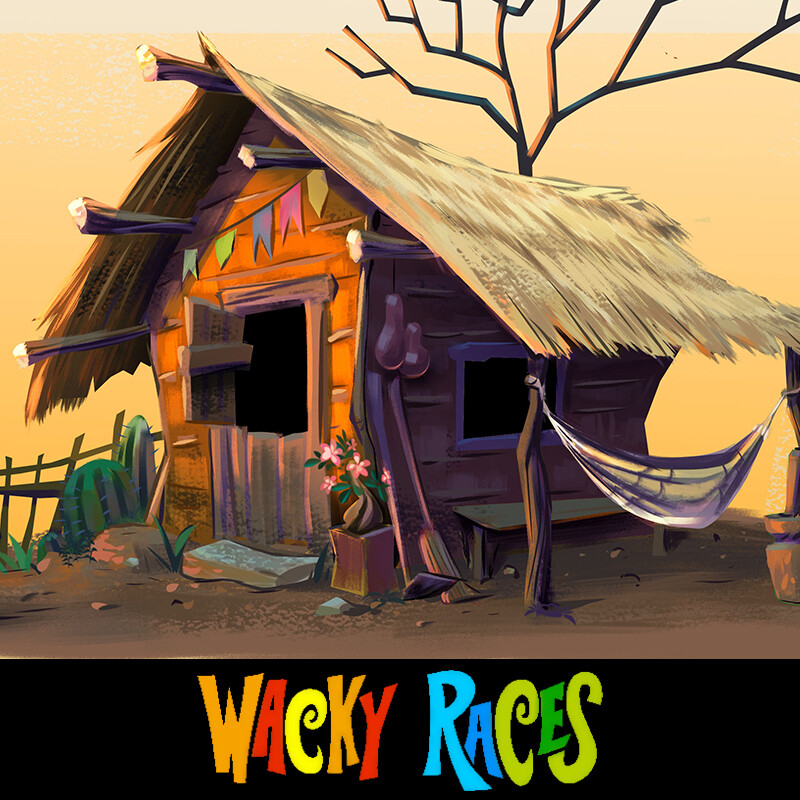ArtStation - wacky races redesign (environments)
