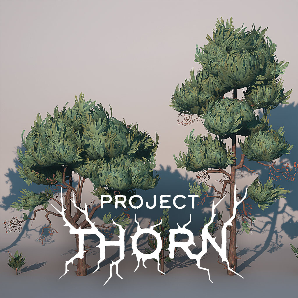 ArtStation - Project Thorn - Trees