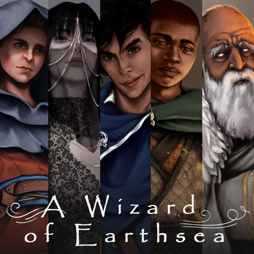 ArtStation - A wizard of Earthsea: Characters