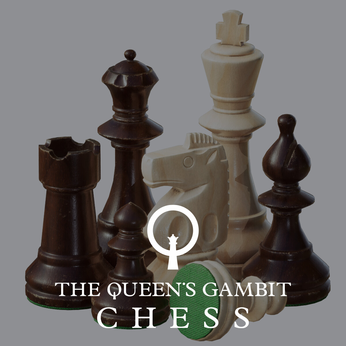ArtStation - The Queen's Gambit Chess: Liberty Chess Set