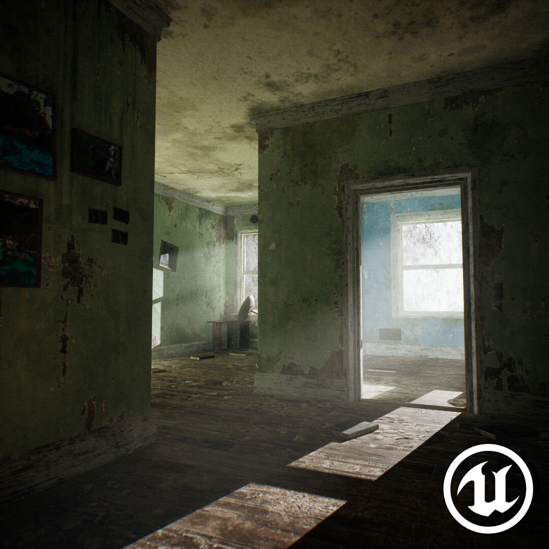 ArtStation - Abandoned Apartment