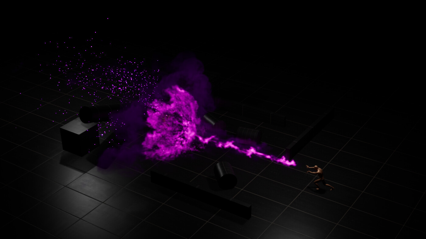 ArtStation - VFX Test - Magic Beam