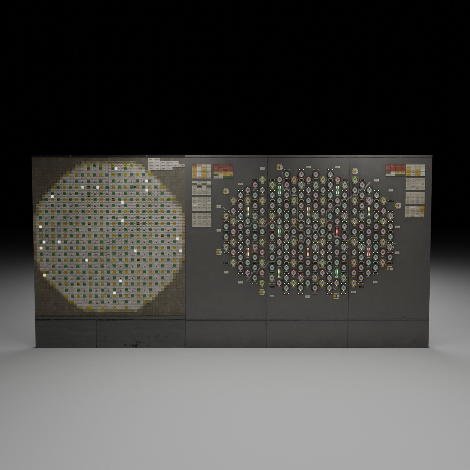 ArtStation - RBMK Reactor Control Overview (Chernobyl WIP)