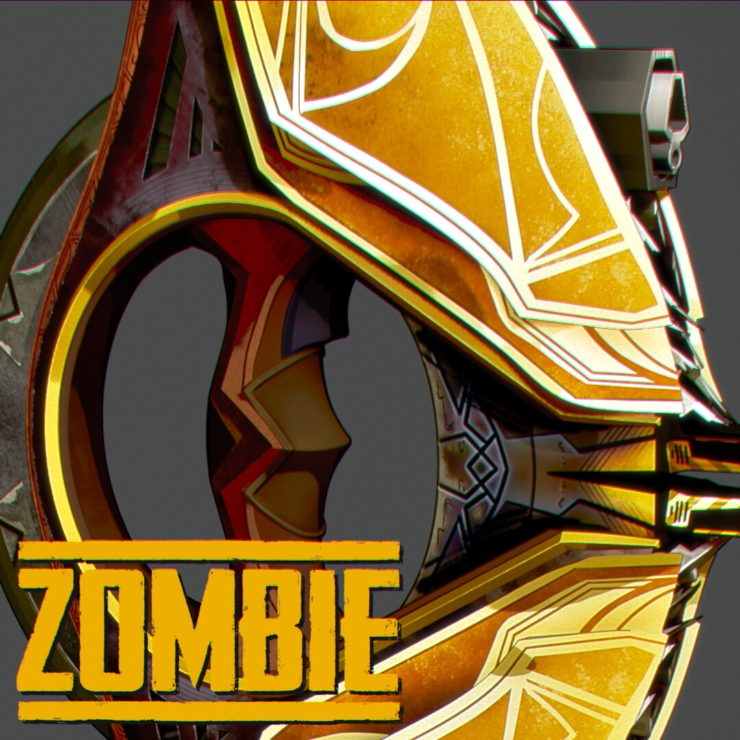 ArtStation - Project Zombie - Alien Blaster