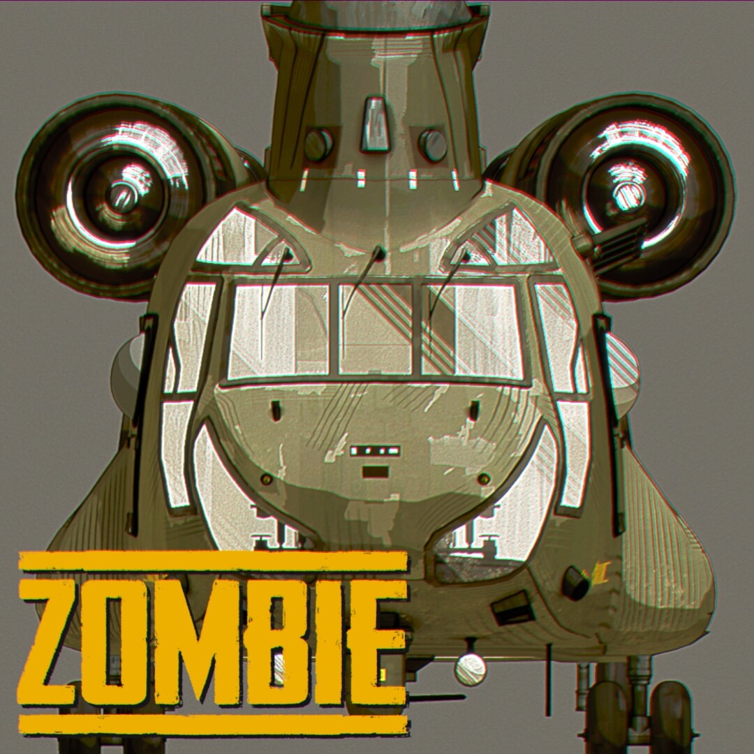 ArtStation - Project Zombie - CH-47 Chinook