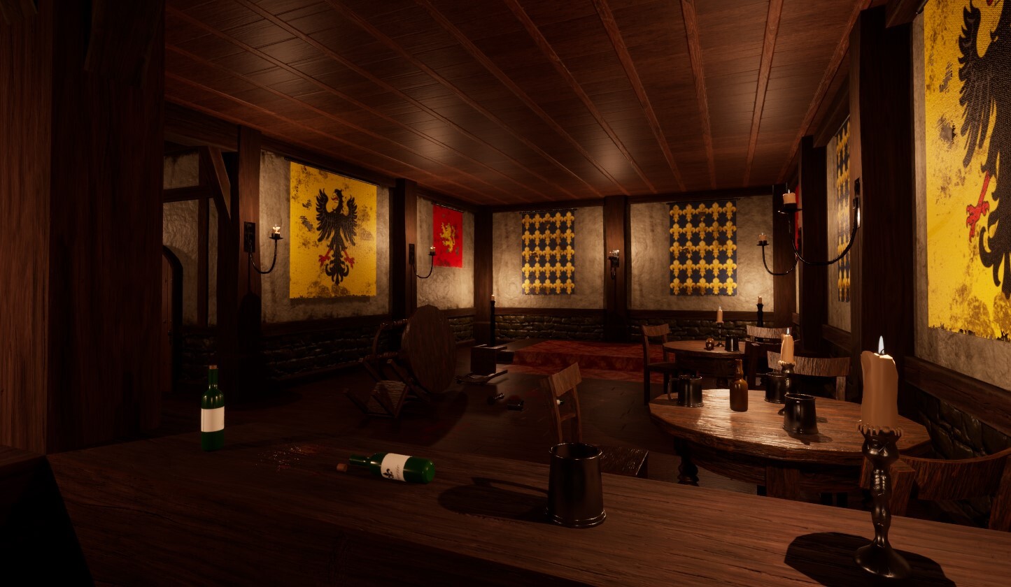 ArtStation - Tavern Flythrough