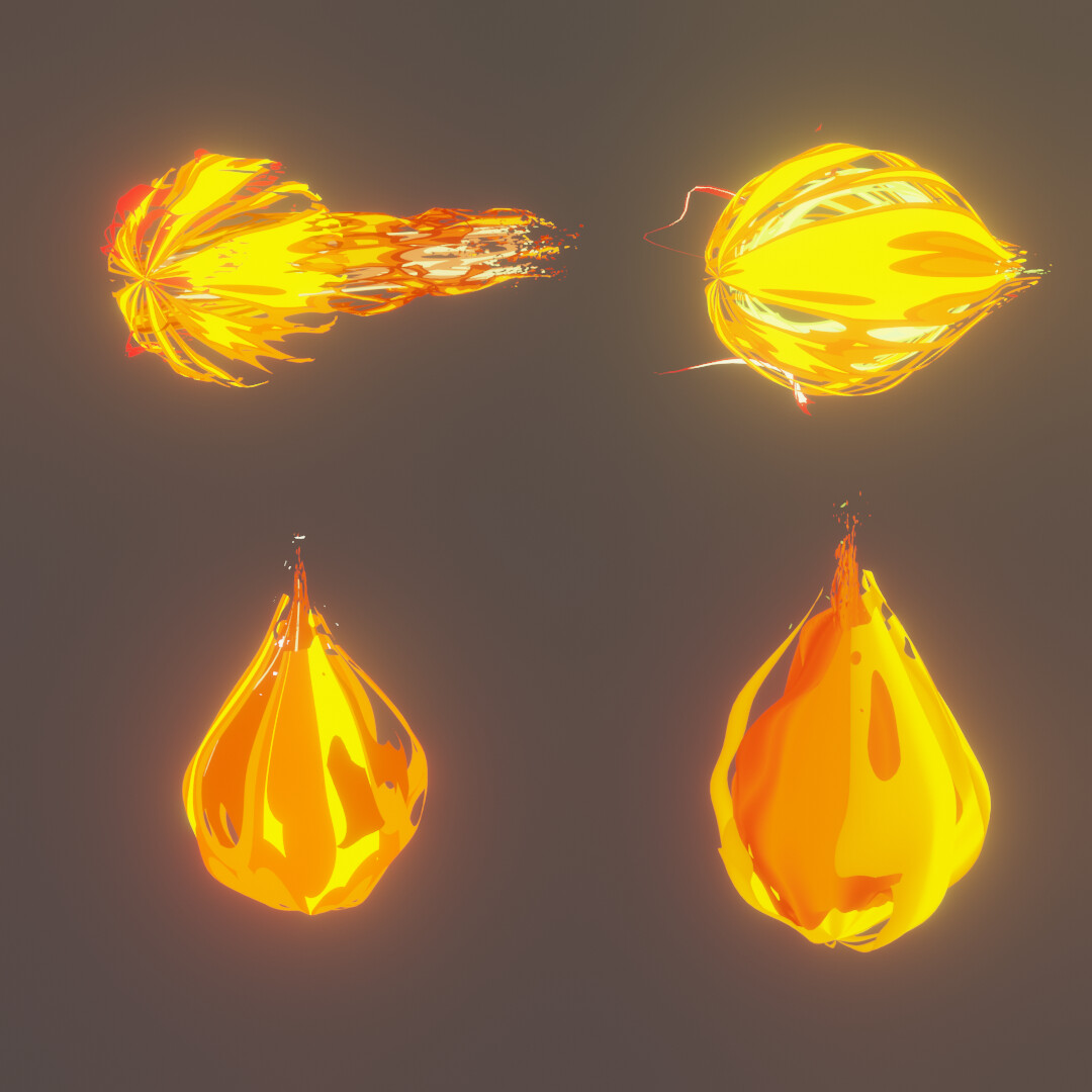 ArtStation - Fire experimentation VFX