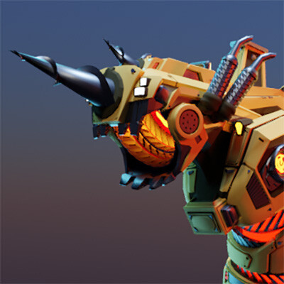 ArtStation - Rob-Draws Earth Ripper Jormungandr