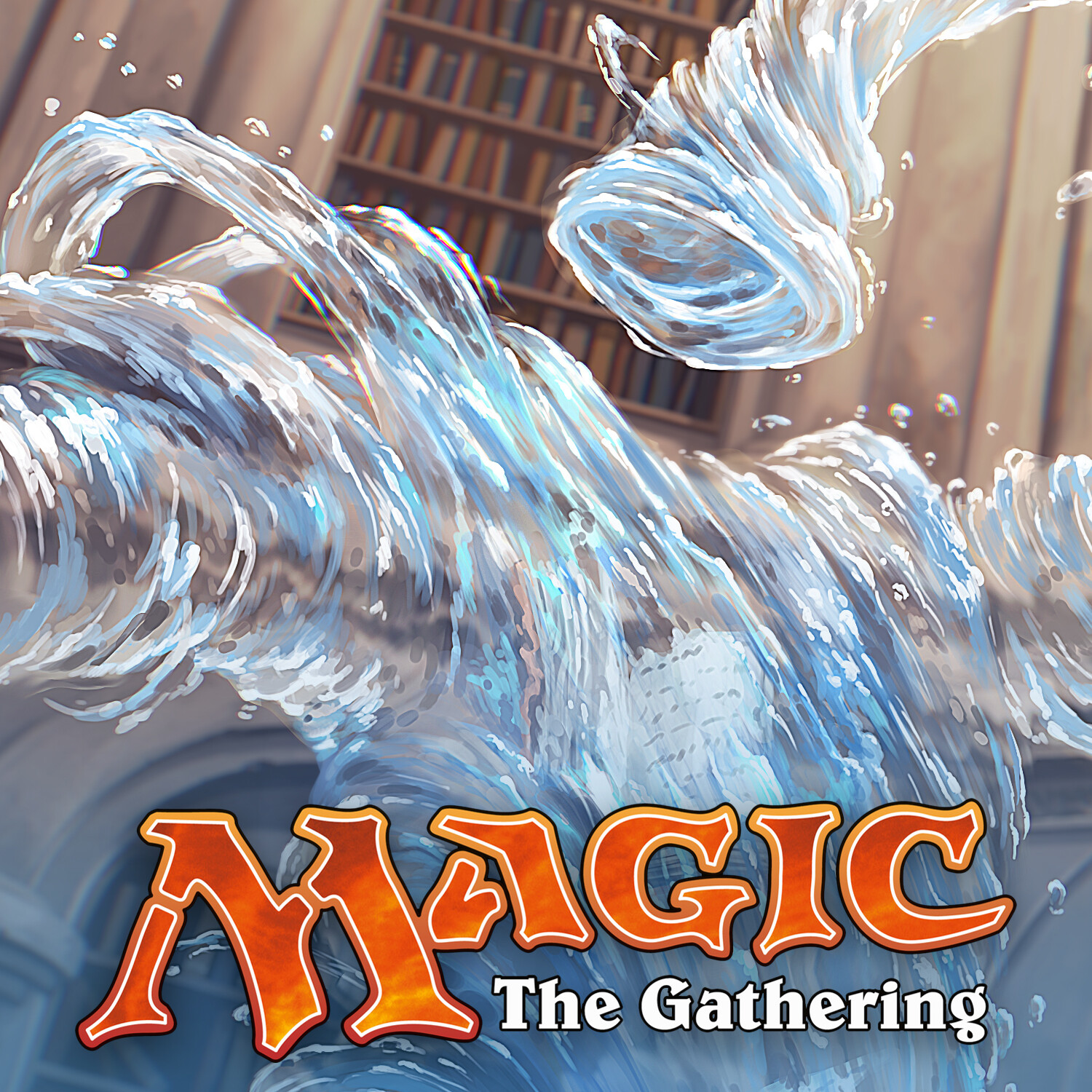 ArtStation - Splashy Spellcaster - Magic the Gathering