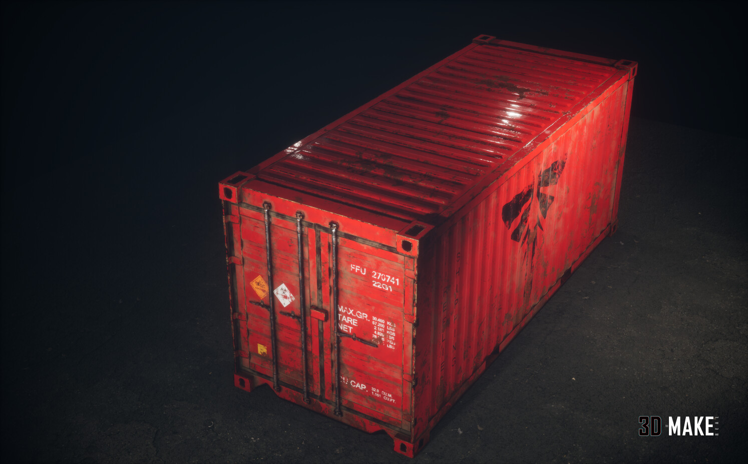 ArtStation - Shipping Container