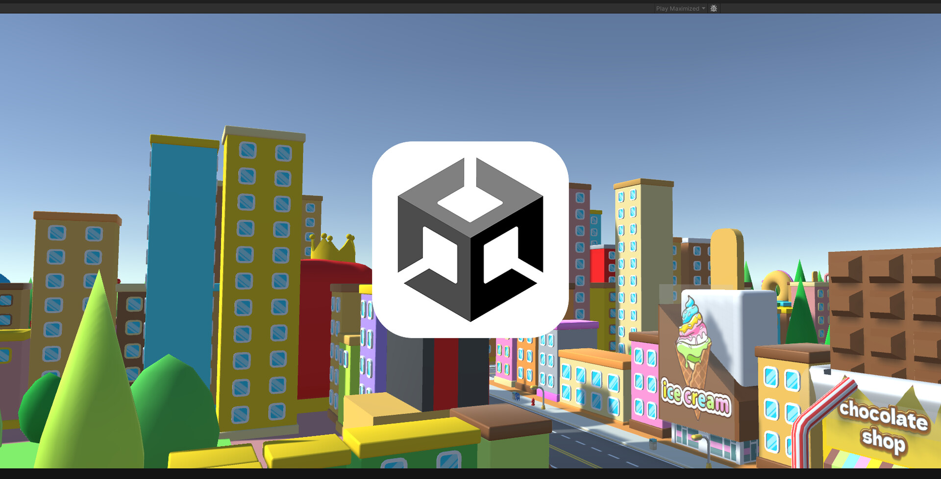 ArtStation - Unity Cartoon Town