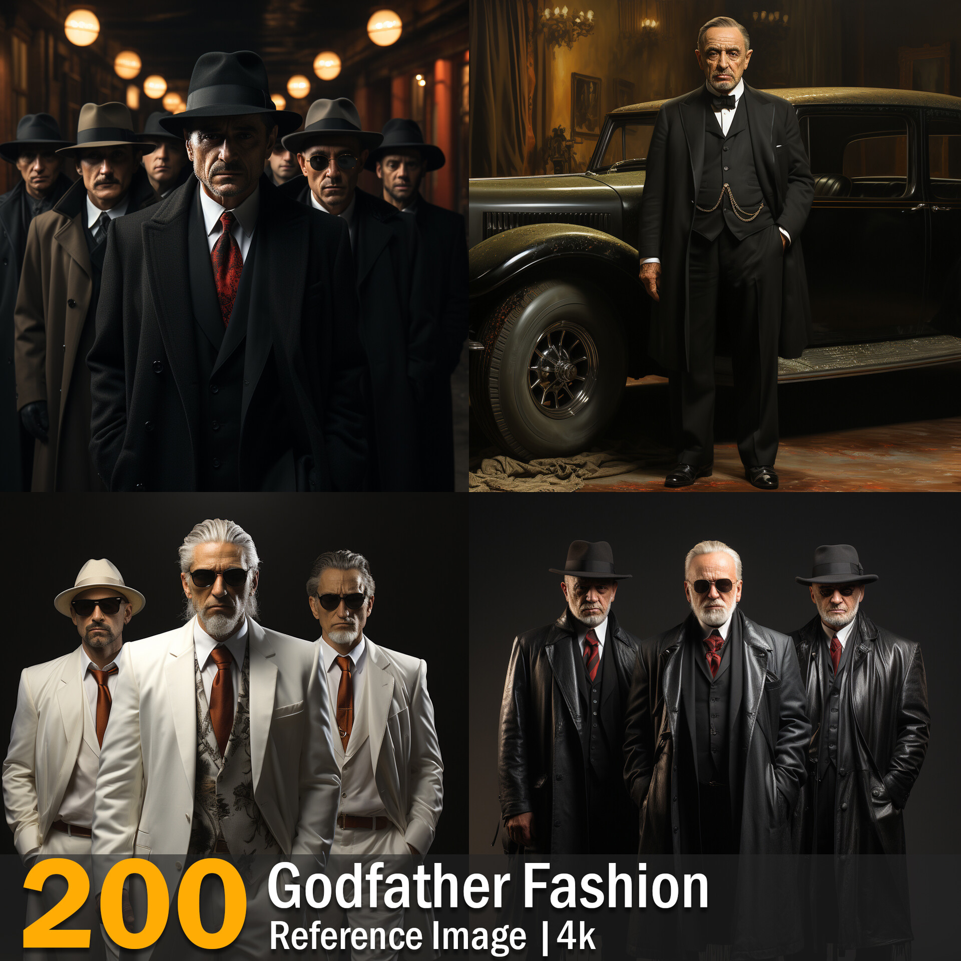 ArtStation - Godfather Fashion | Reference Images | 4K