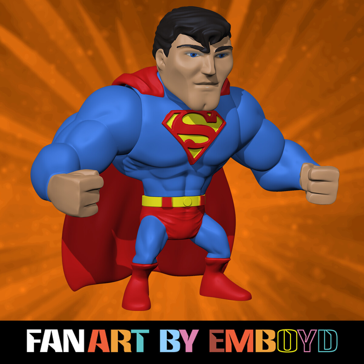 ArtStation - Superman Eternia Minis Style