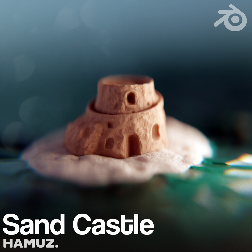 ArtStation - Miniature Sand Castle - 2022 Q3