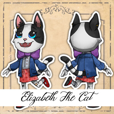 ArtStation - Elizabeth the Cat