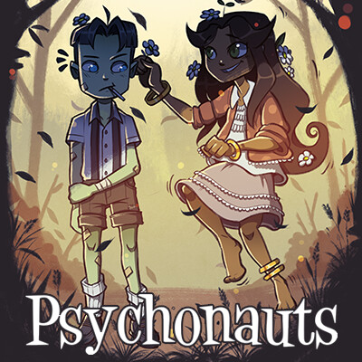 ArtStation - Psychonauts Illustrations