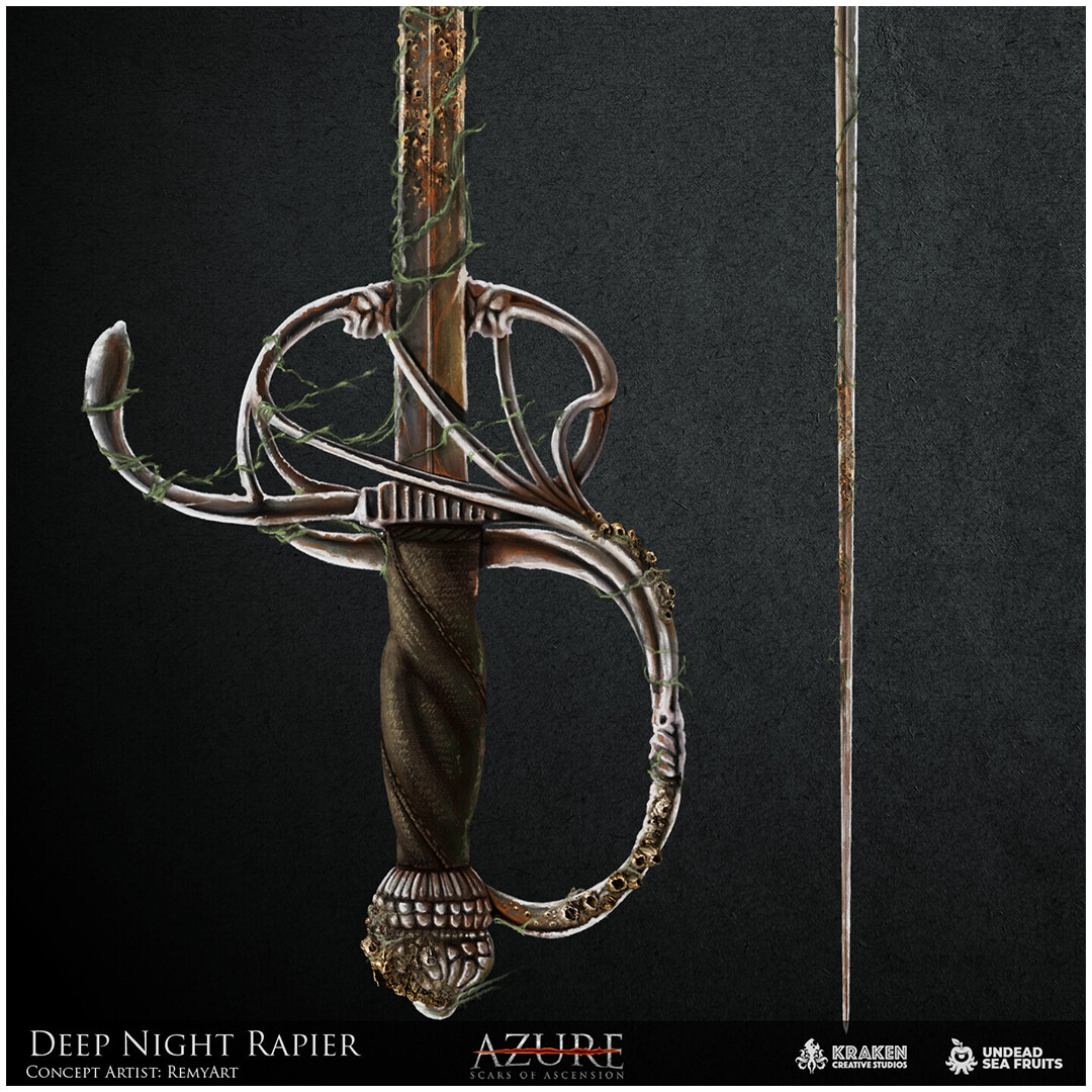 ArtStation - Deep Night Rapier Concept