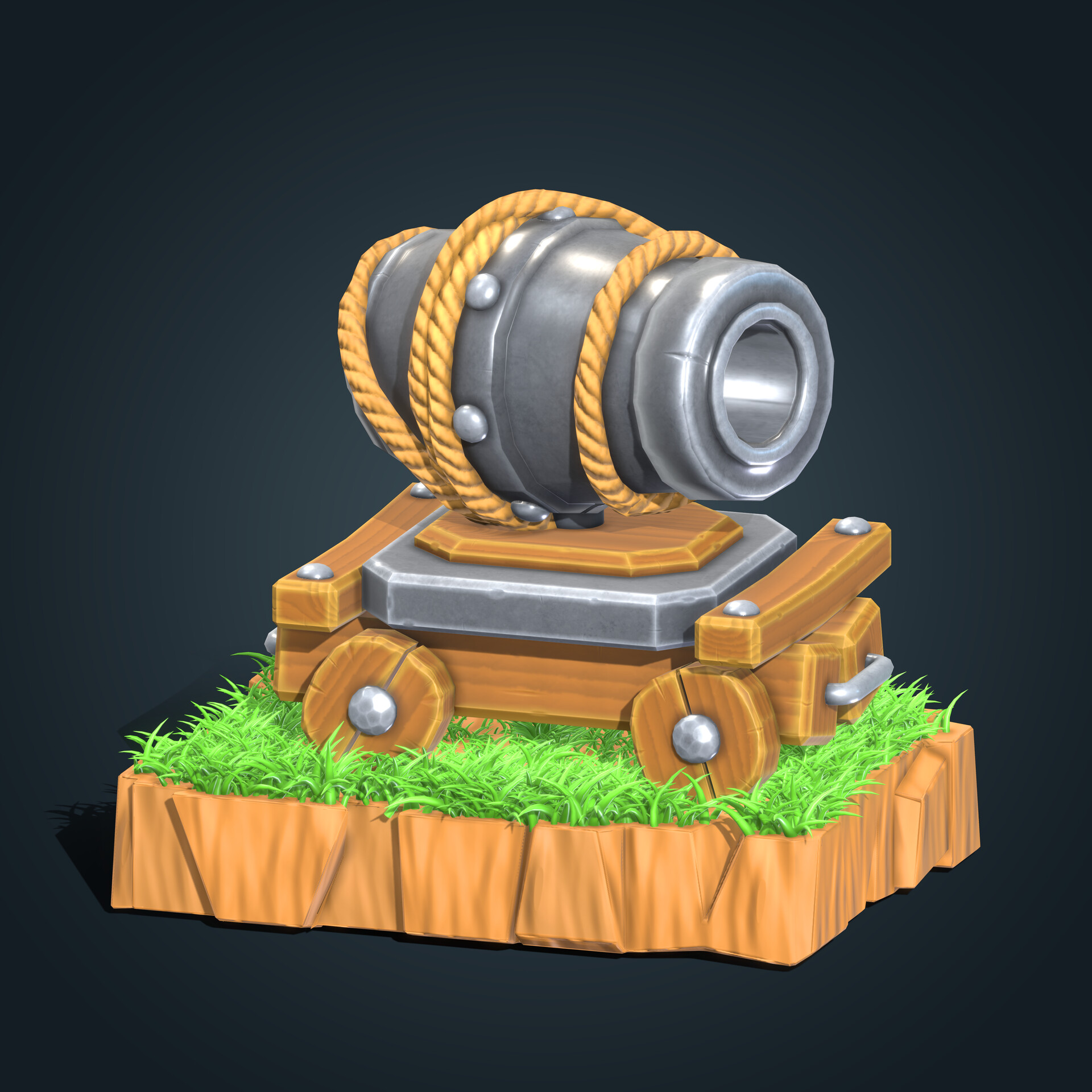 ArtStation - Cannon Cart