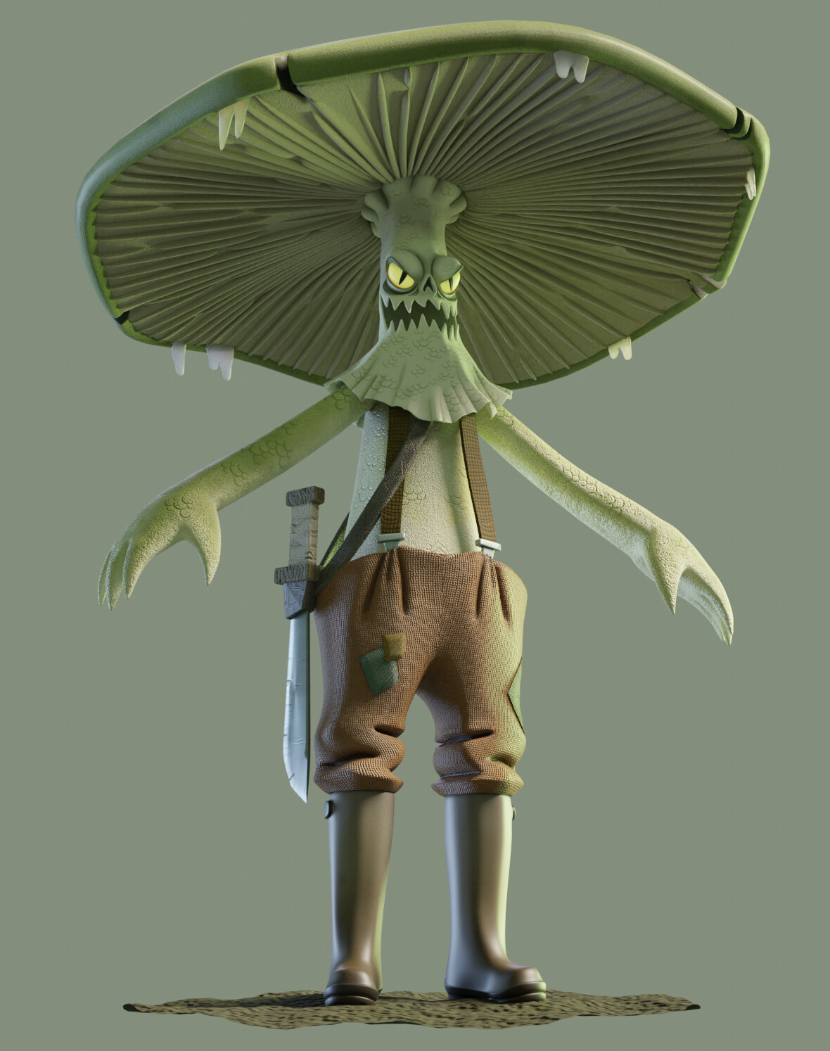 ArtStation - Death Cap Baddie
