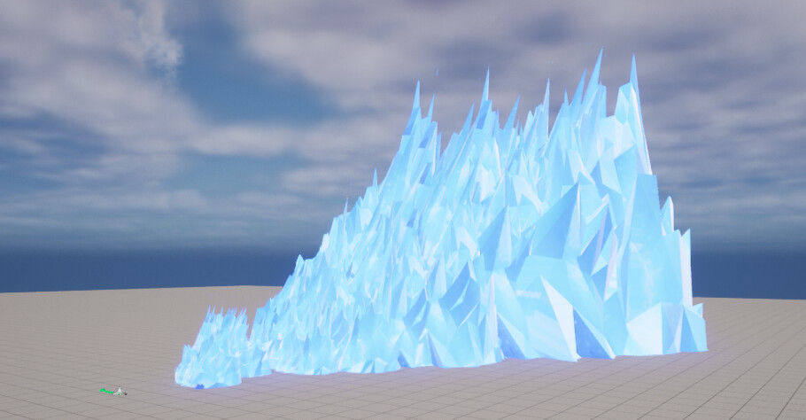 ArtStation - Fortnite Ice VFX
