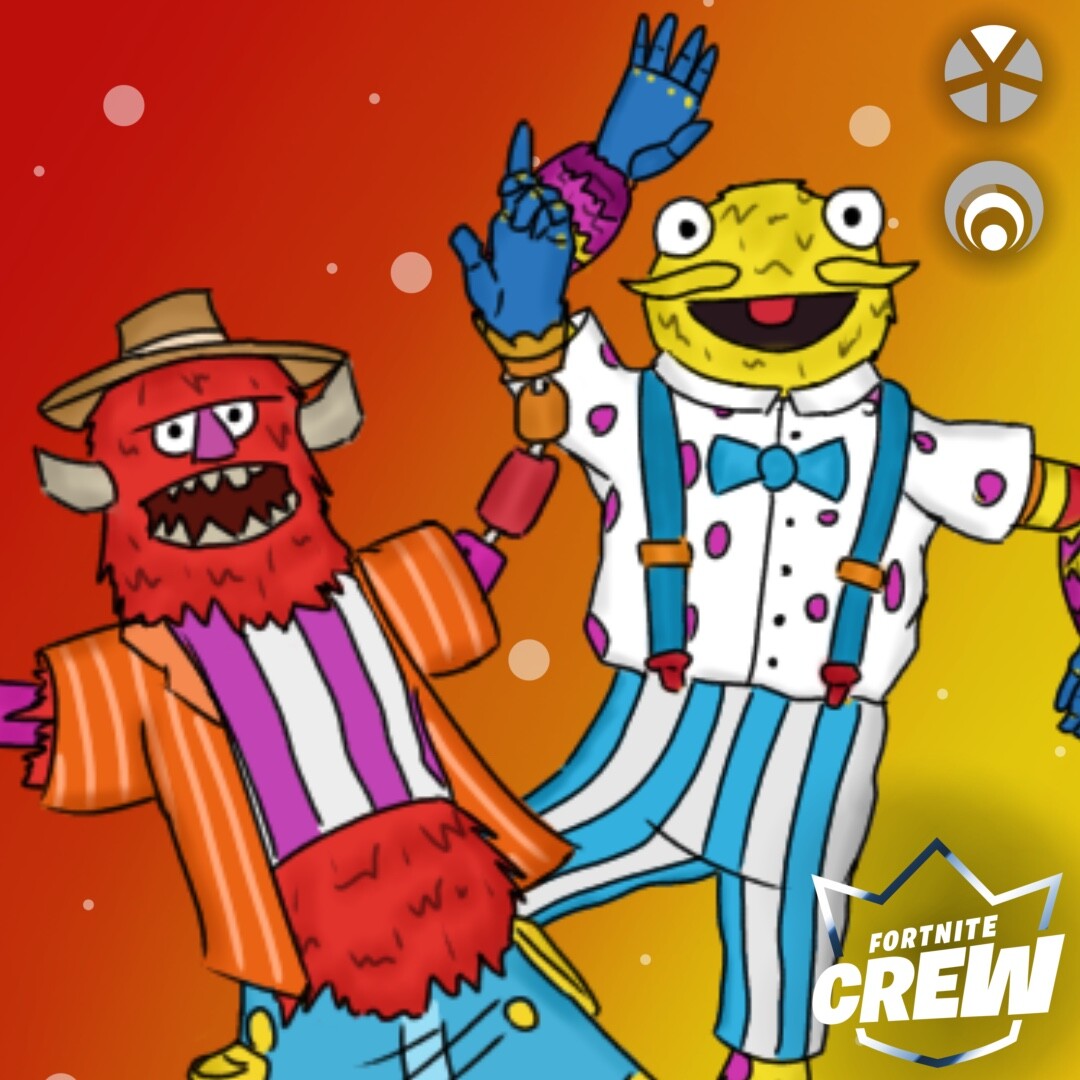 ArtStation - Fortnite Crew Pack Concept | The “Escaped Puppets” set ...
