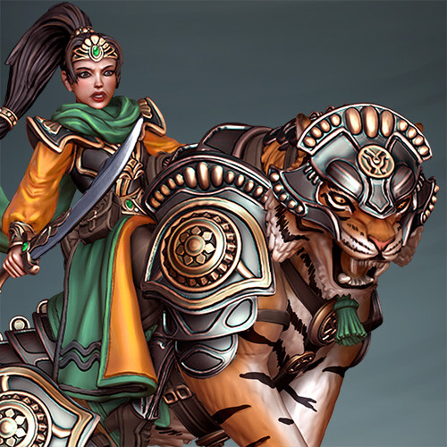 ArtStation - War Tigers