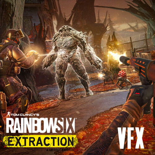 ArtStation - Rainbow Six: Extraction - After Effect VFX (2022)