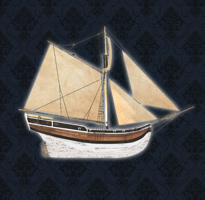 ArtStation - 3D - Lowpoly Bermuda sloop