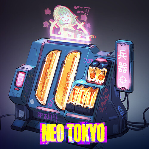 ArtStation - Weapon Vending Machine